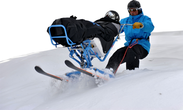 Tandemski - Tandem sit-ski with Loisirs Assis Evasion